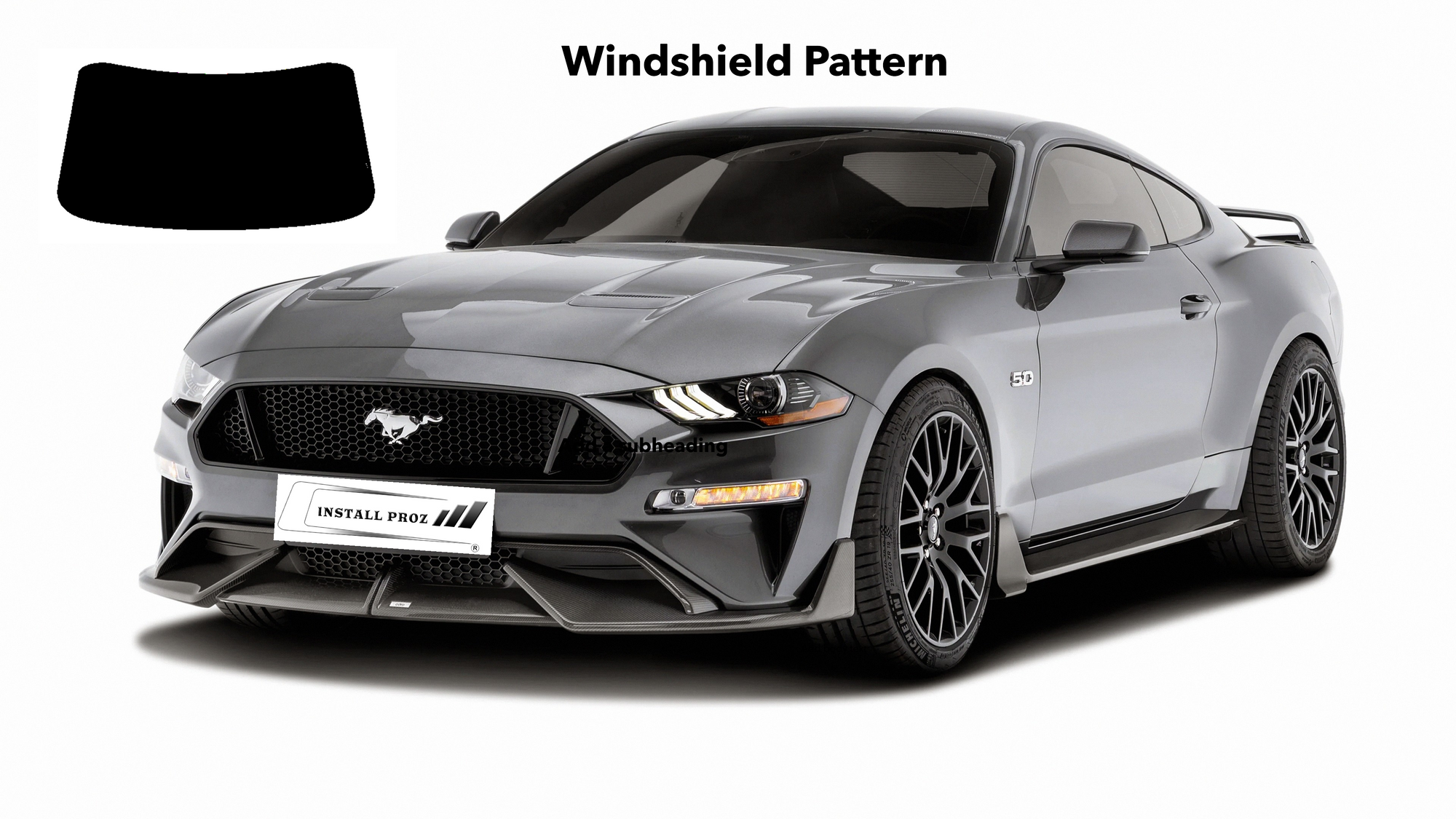 Pre-Cut Windshield Tint Pattern for Any Vehicle| Install Proz